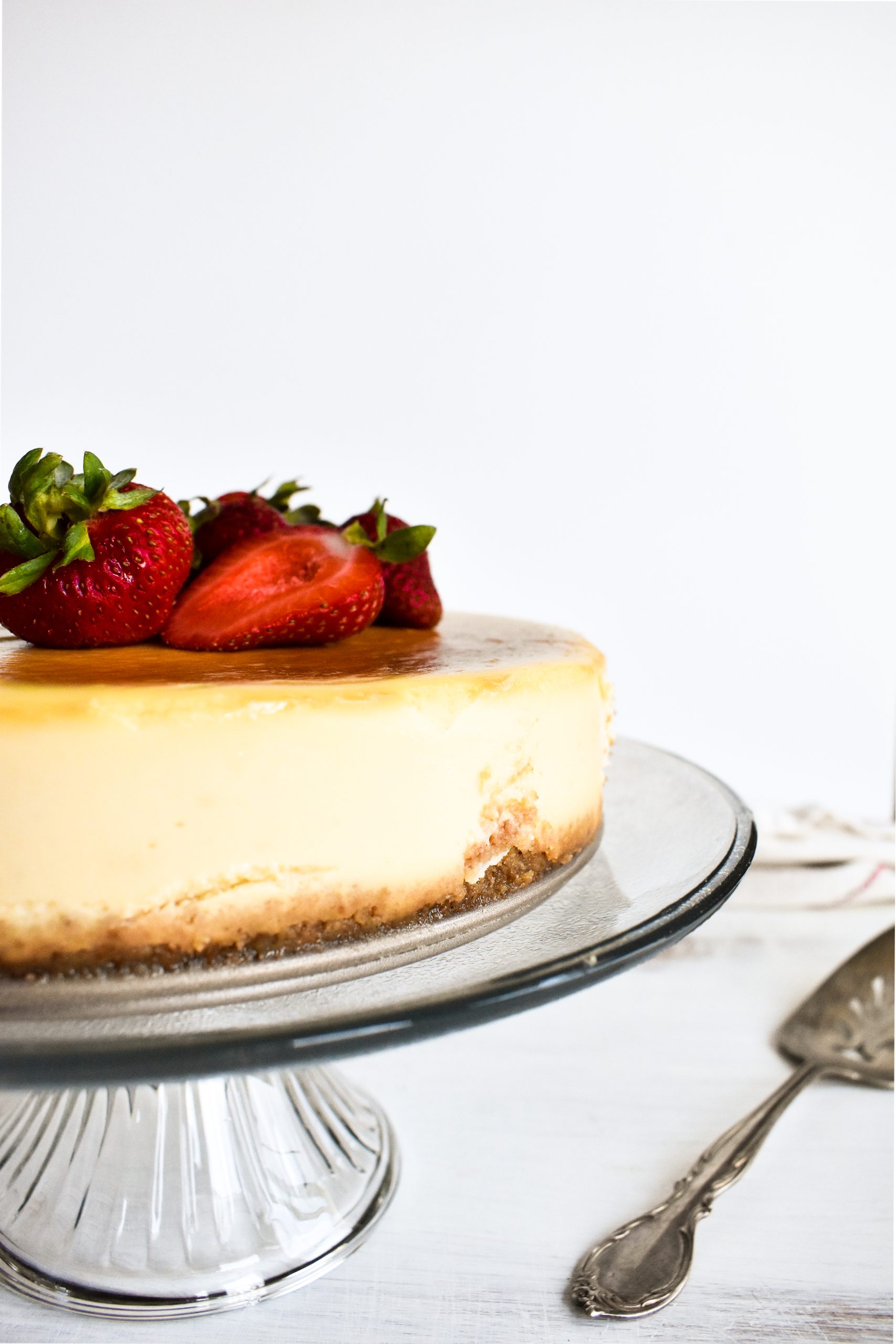 Creamy Dairy Free Cheesecake - Humbly Homemade