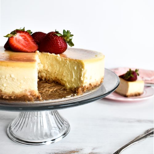 Creamy Dairy Free Cheesecake - Humbly Homemade