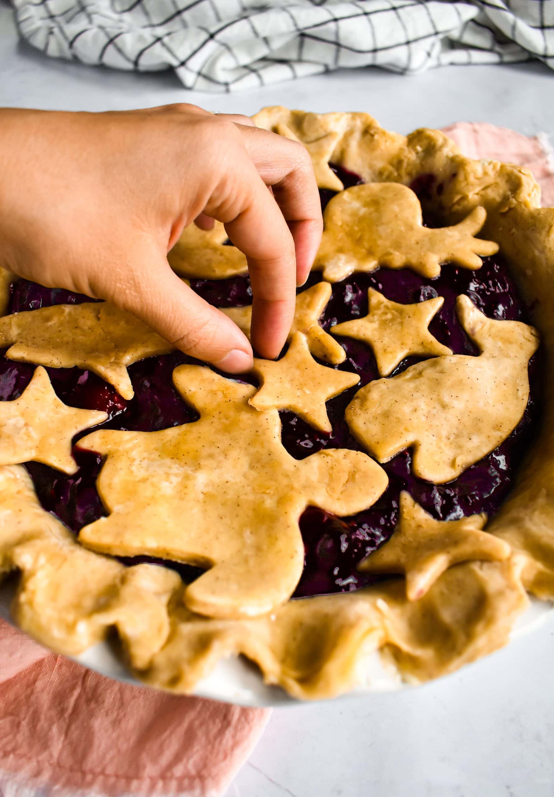 Mixed Berry Pie with Frozen Berries - Humbly Homemade