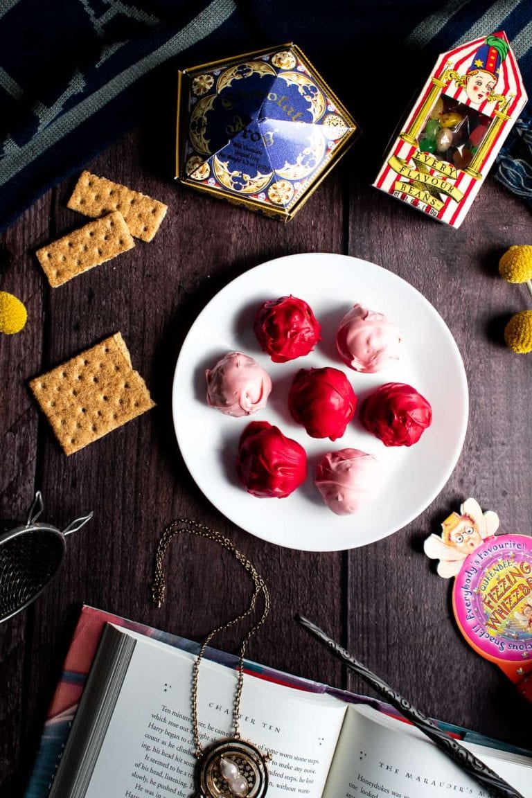 4 Ingredient Harry Potter Chocolate Bonbons - Humbly Homemade