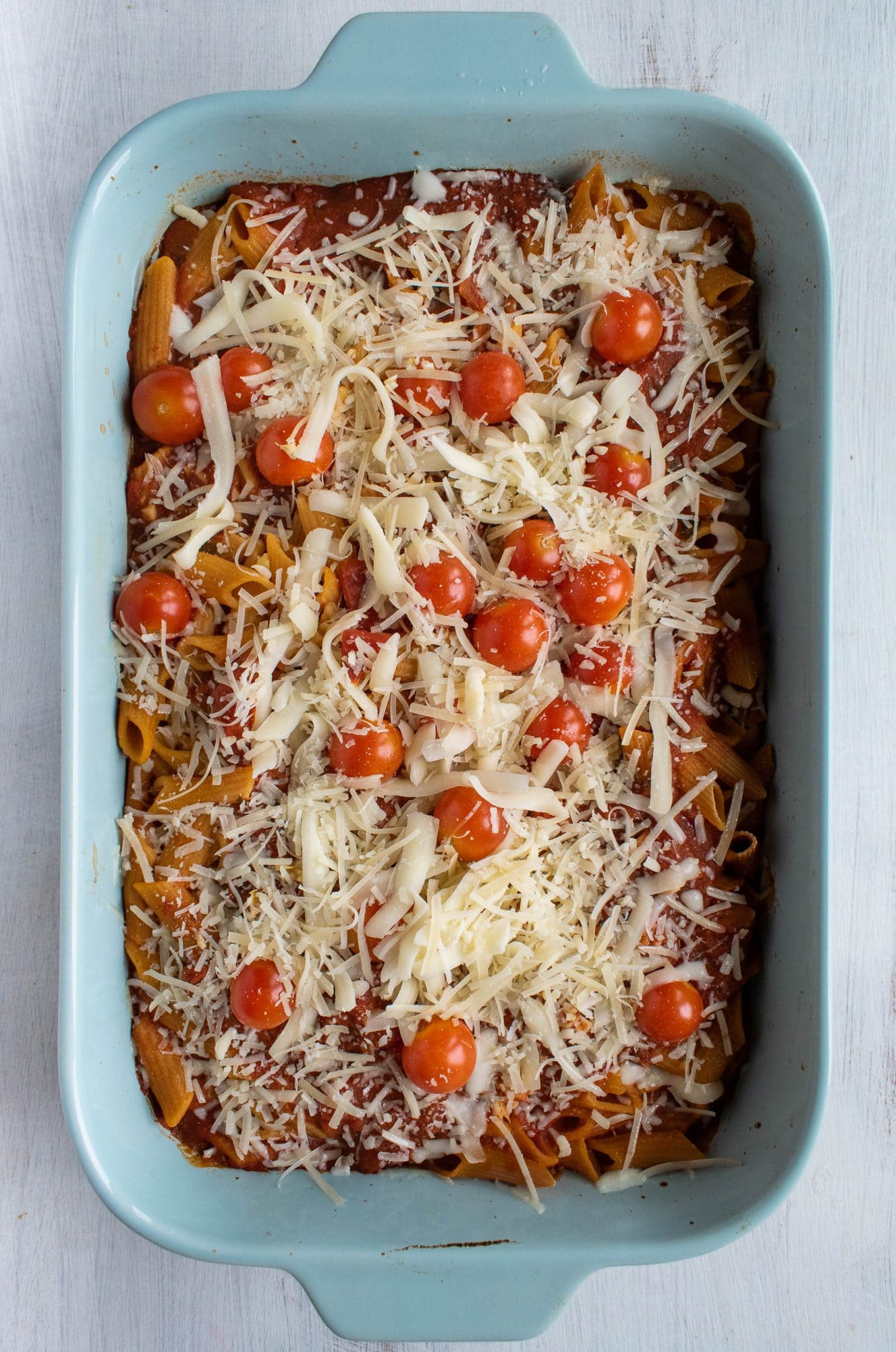 Easy No Boil Pasta Bake - Humbly Homemade
