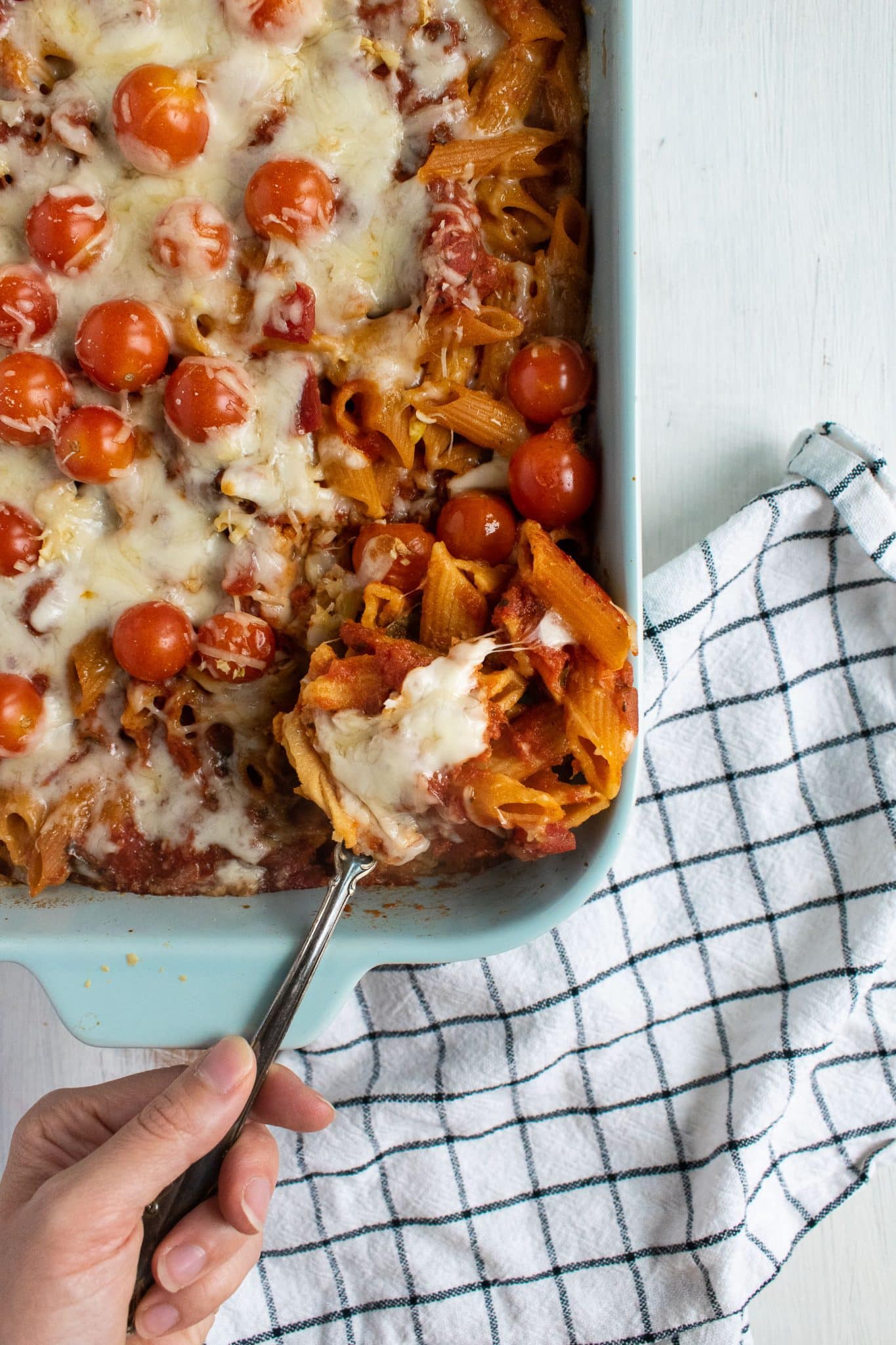 Easy No Boil Pasta Bake - Humbly Homemade