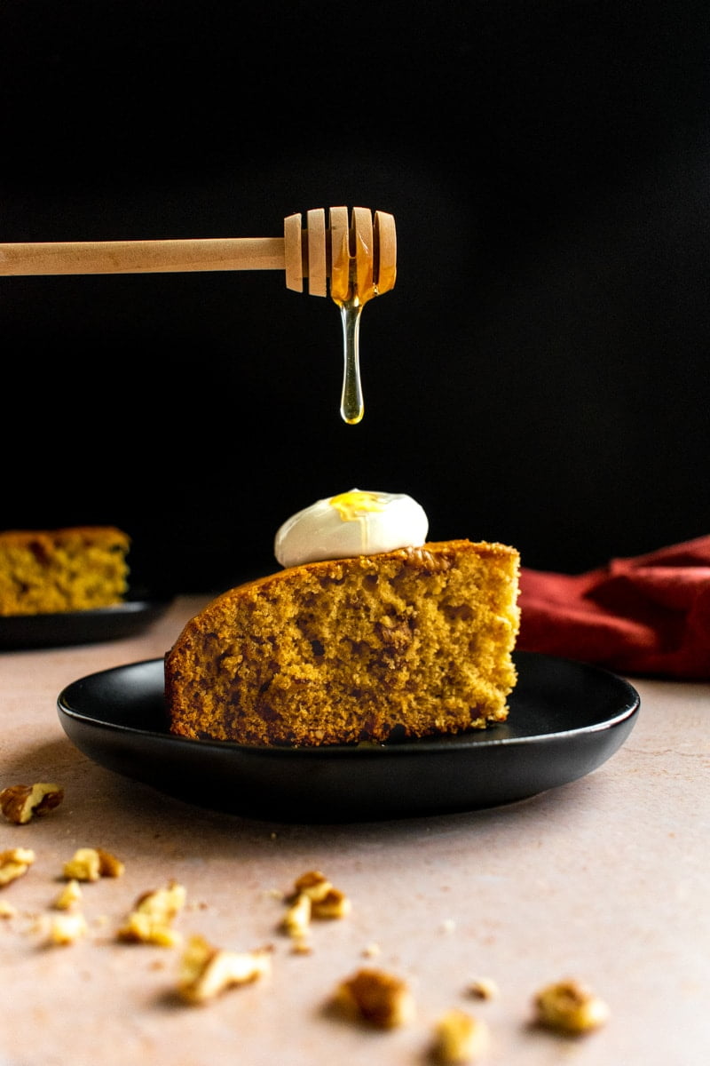 Moist Date Walnut Cake - Humbly Homemade