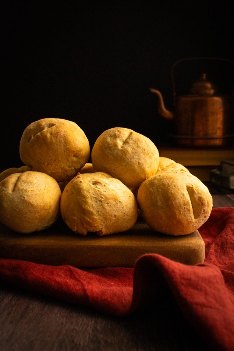 Traditional German Bread Rolls | Brötchen (for Bratwurst) - Humbly Homemade