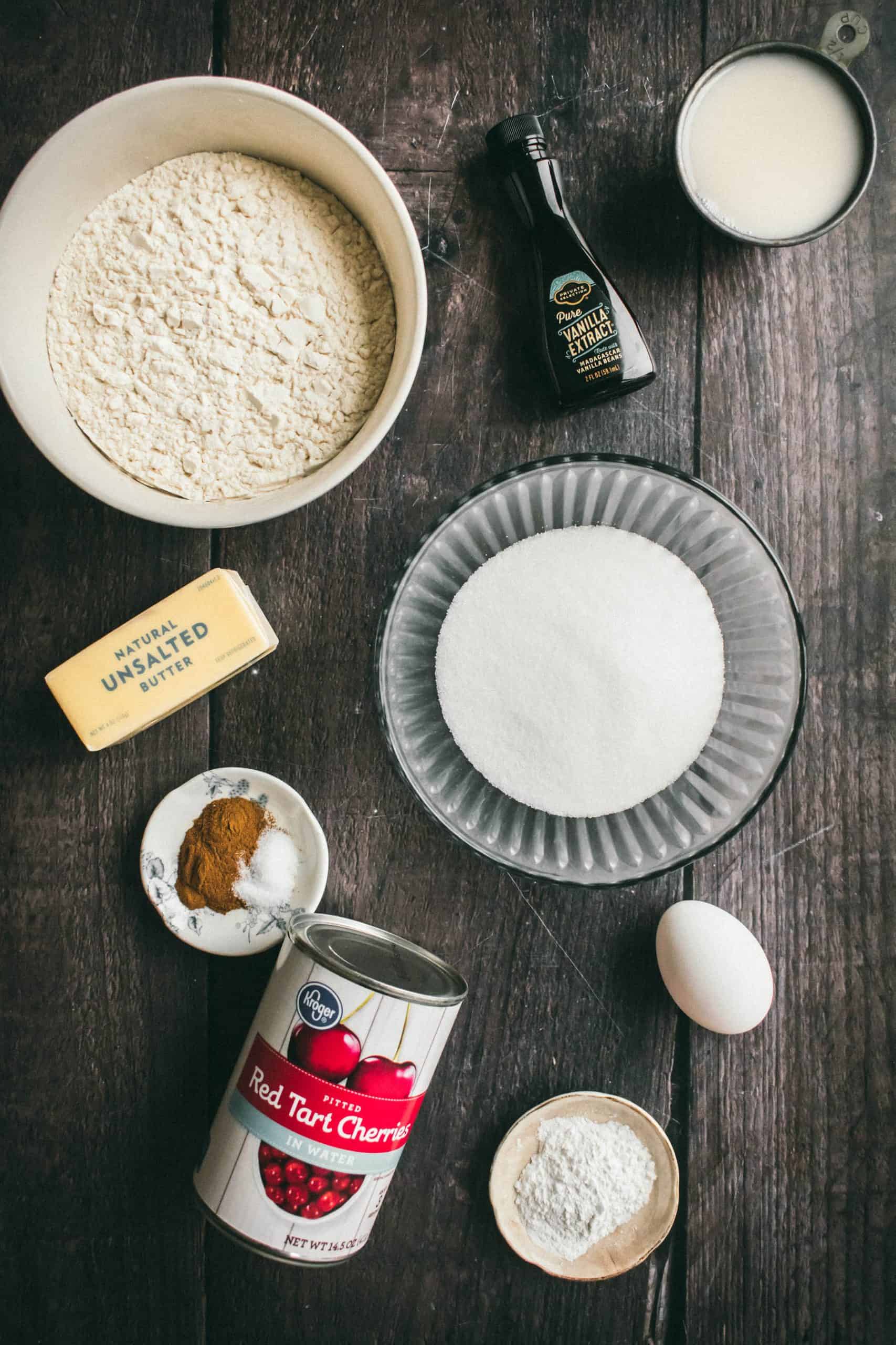German Cherry Cake | Kirschkuchen - Humbly Homemade