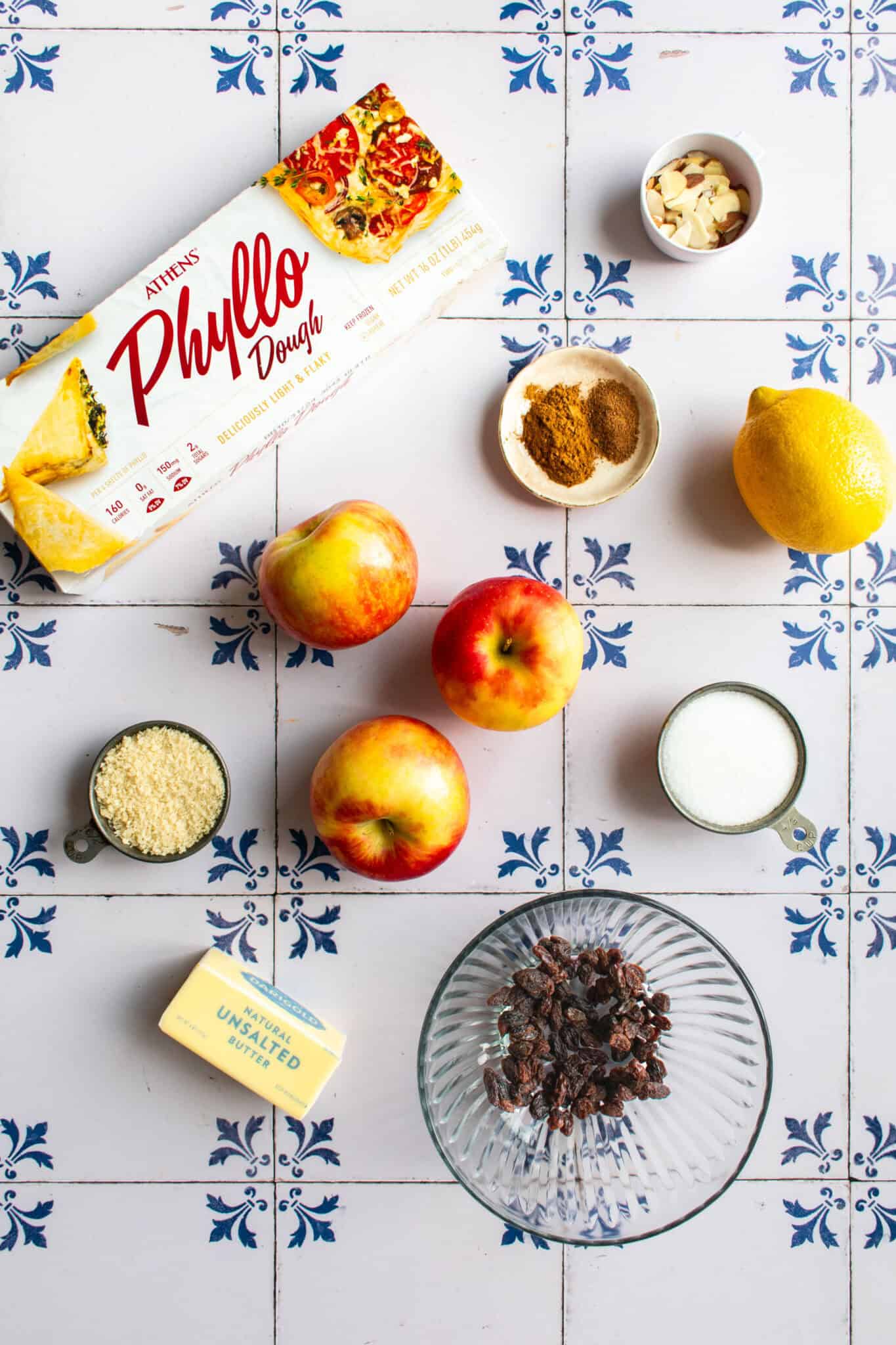 Mini Apple Strudel with Phyllo Dough - Humbly Homemade