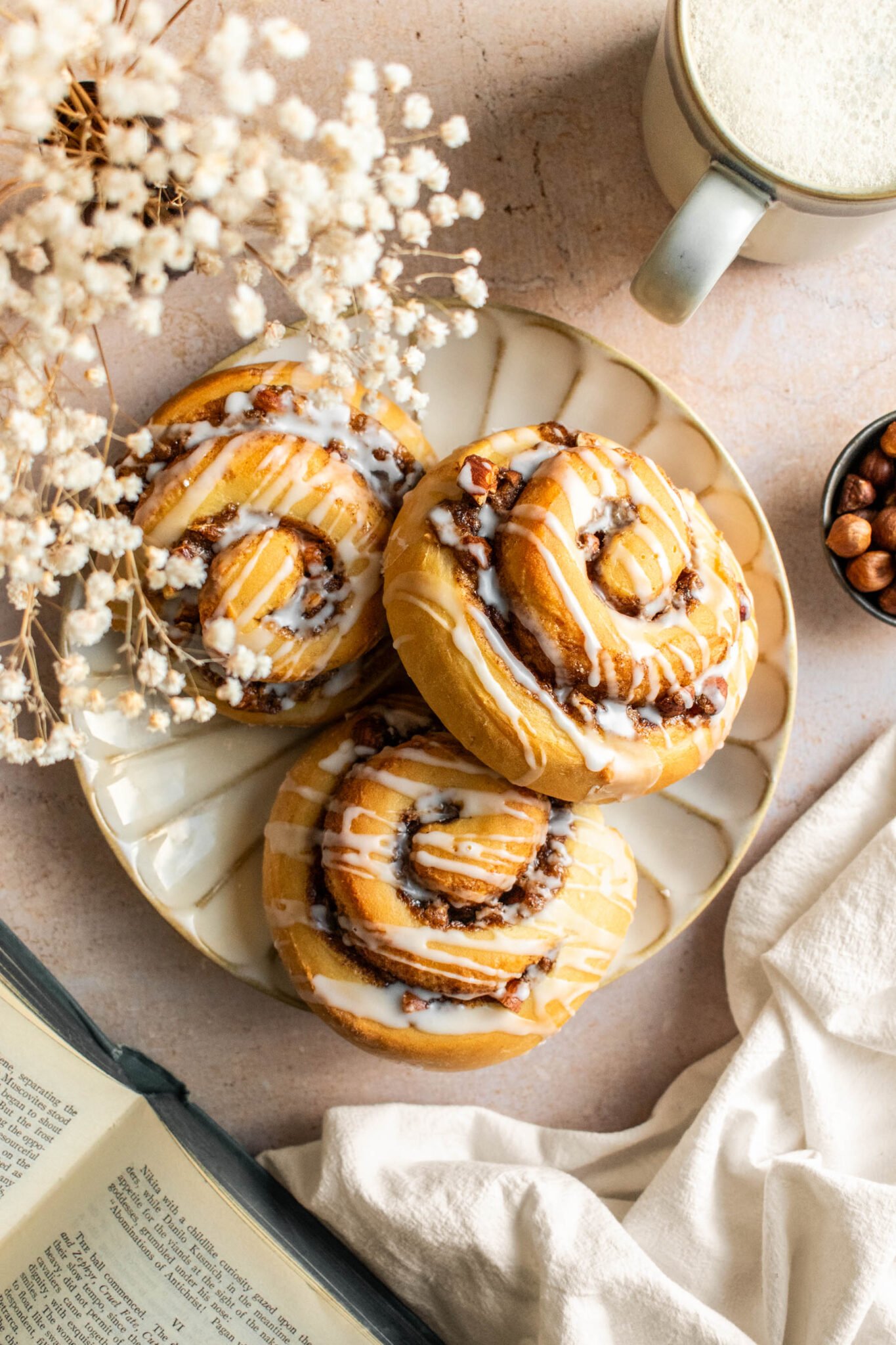 German Nut Rolls (Nussschnecken) - Humbly Homemade