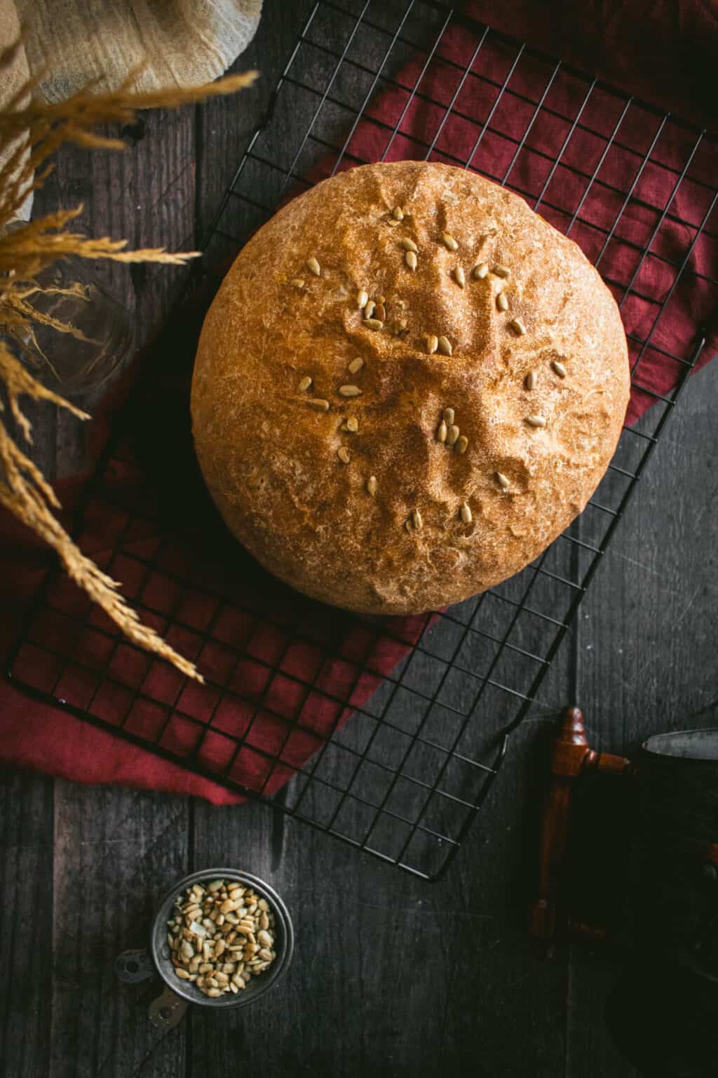 Sunflower Seed Bread | Sonnenblumenbrot - Humbly Homemade