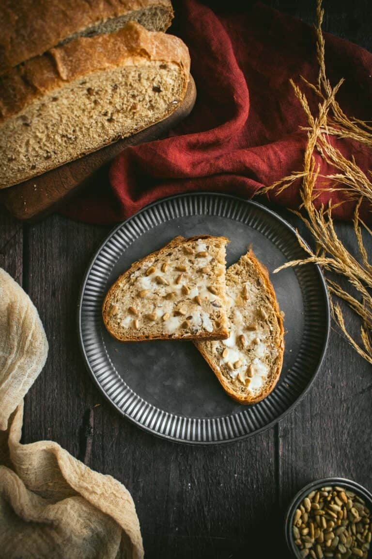 Sunflower Seed Bread | Sonnenblumenbrot - Humbly Homemade