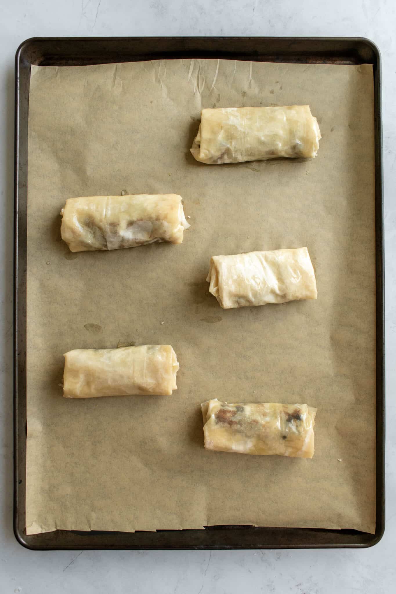 Blueberry Strudel with Phyllo Dough - Humbly Homemade