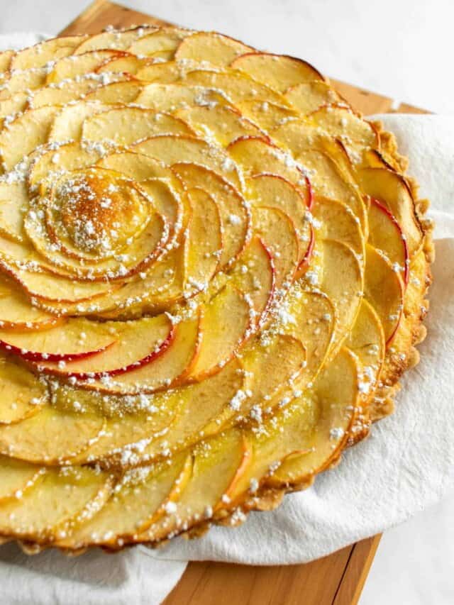 Apple Frangipane Tart Recipe - Humbly Homemade