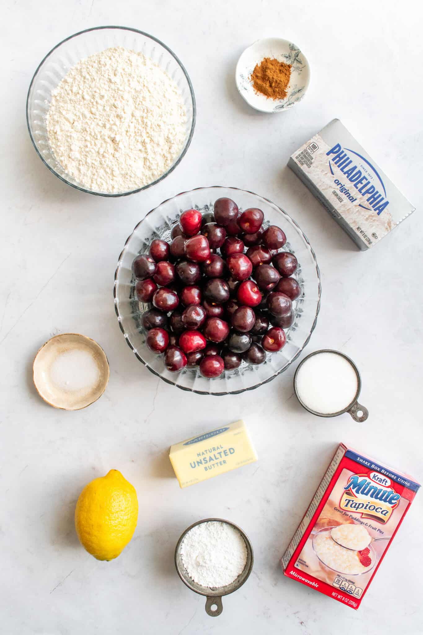 Easy Cream Cheese Cherry Torte - Humbly Homemade