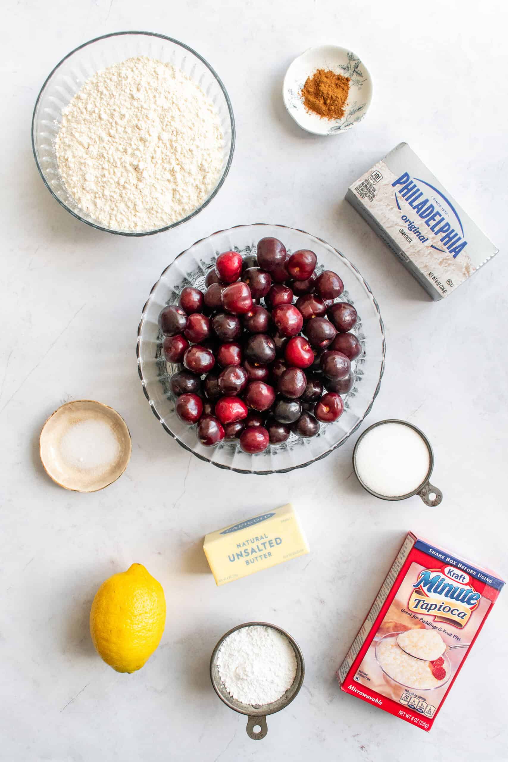 Easy Cream Cheese Cherry Torte - Humbly Homemade