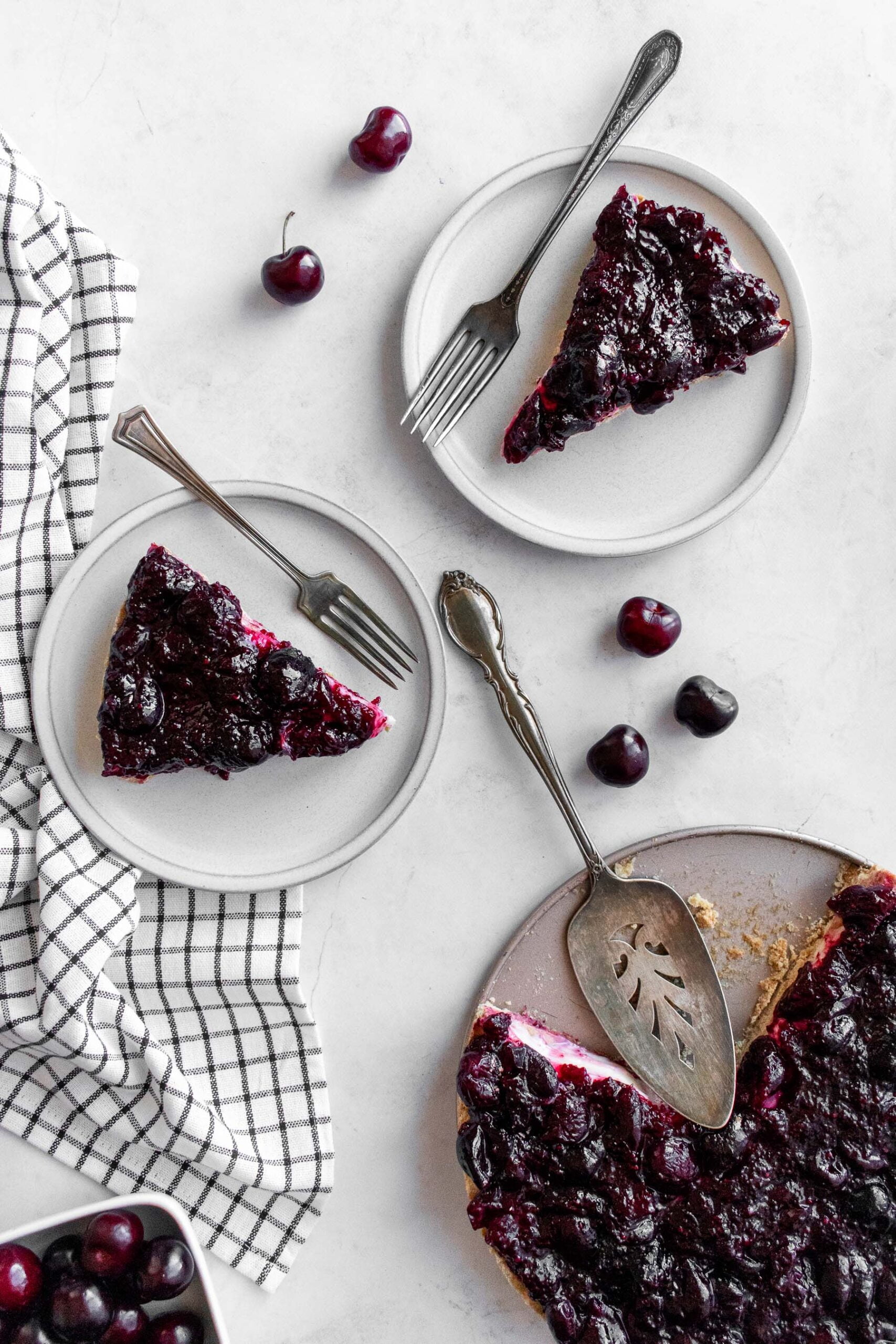 Easy Cream Cheese Cherry Torte - Humbly Homemade