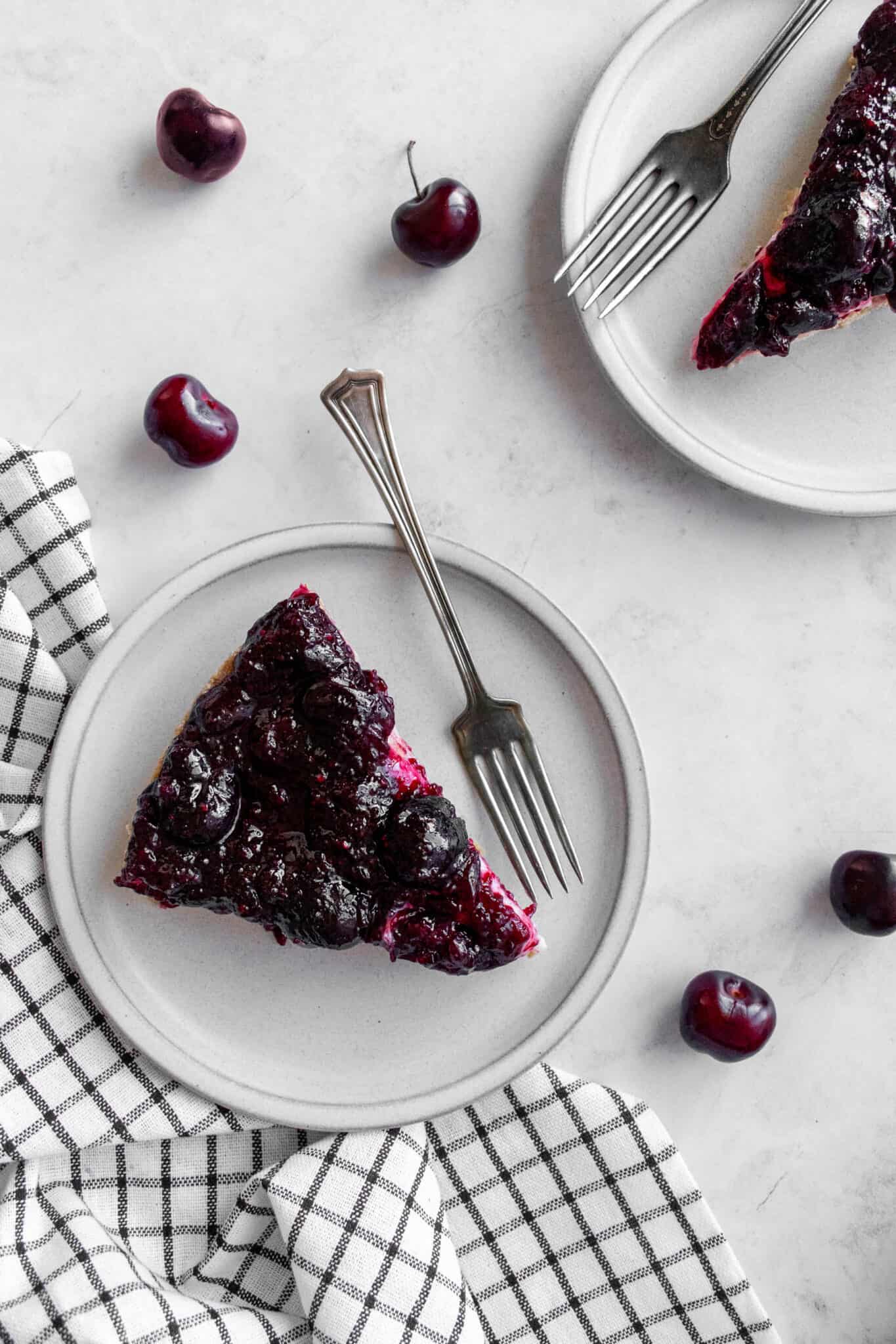 Easy Cream Cheese Cherry Torte - Humbly Homemade