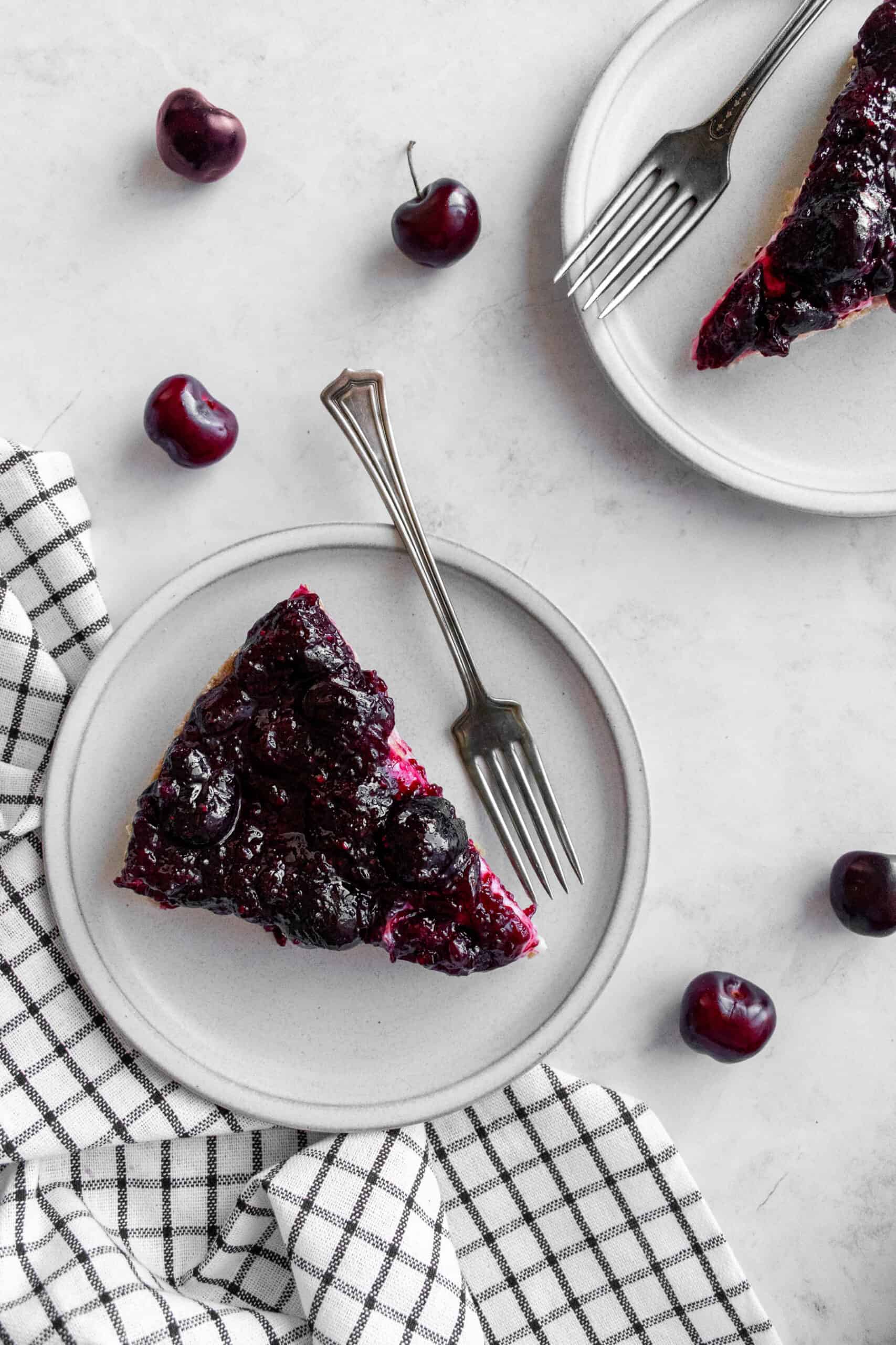 Easy Cream Cheese Cherry Torte - Humbly Homemade