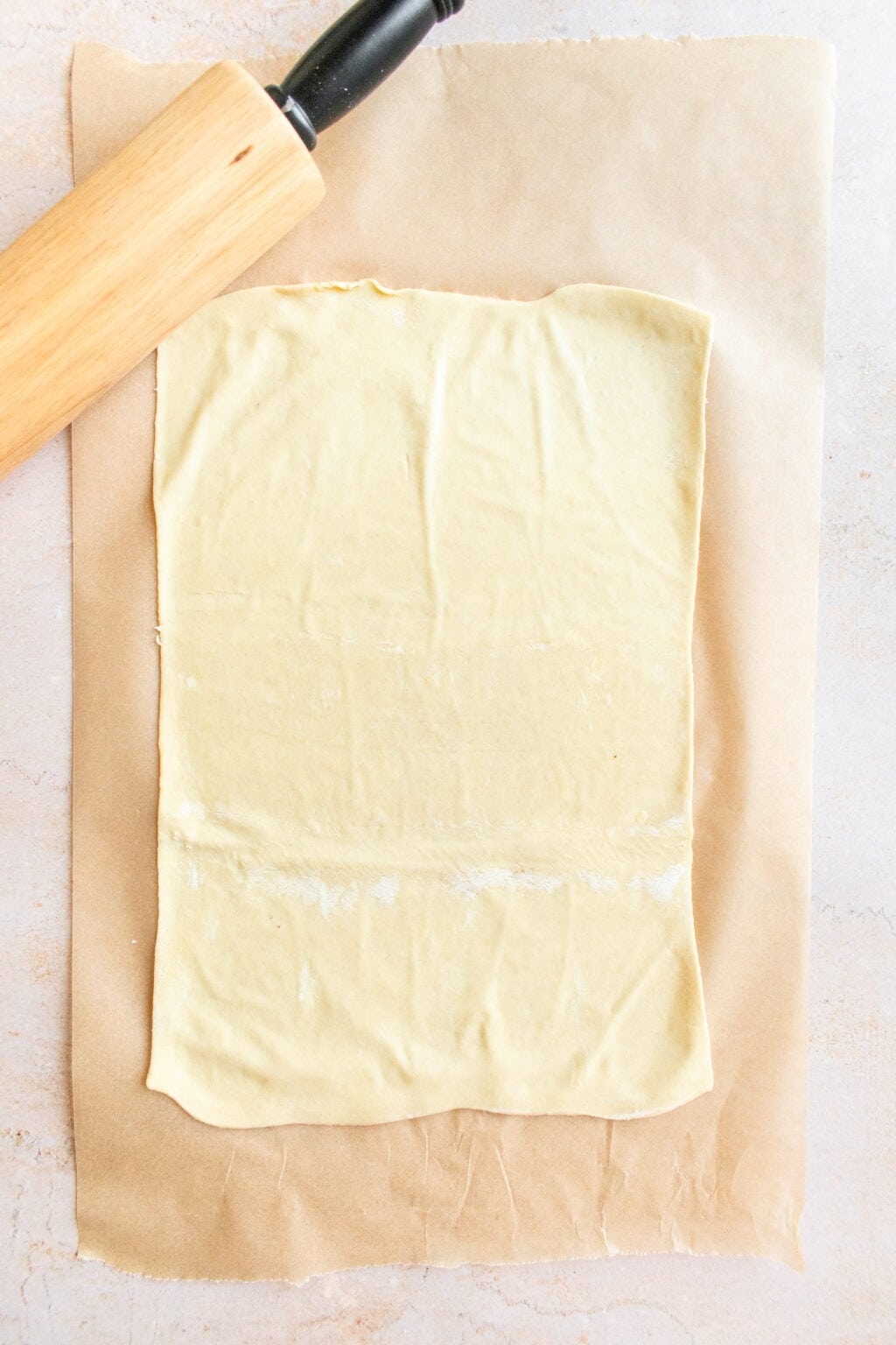 Cherry Strudel | Cherry Puff Pastry Tart - Humbly Homemade