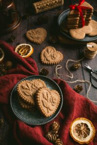 Spekulatius Cookies | Crispy Spiced German Biscuits - Humbly Homemade