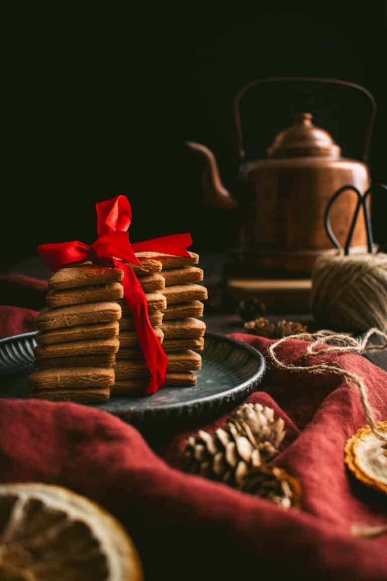 Spekulatius Cookies | Crispy Spiced German Biscuits - Humbly Homemade