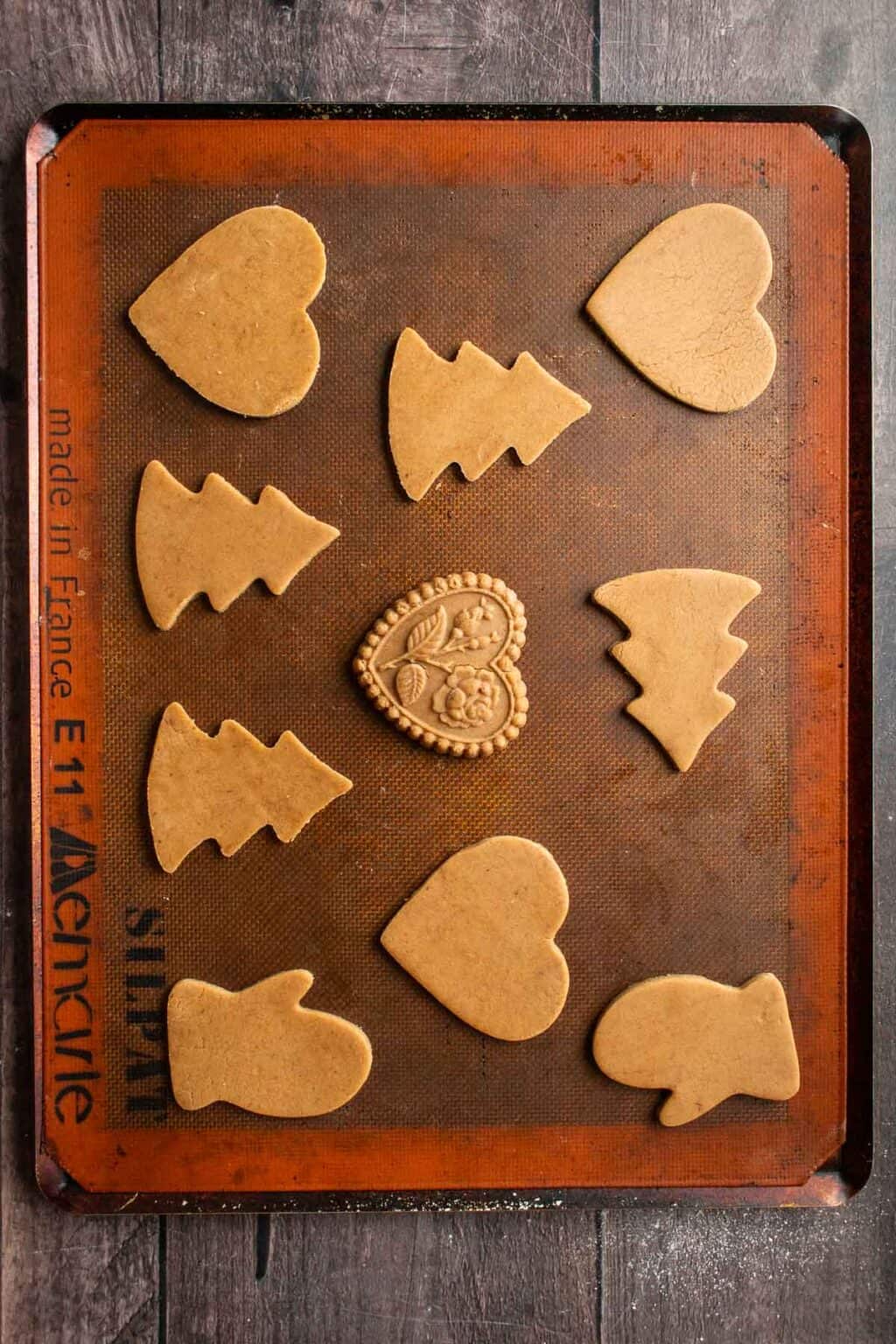 Spekulatius Cookies | Crispy Spiced German Biscuits - Humbly Homemade