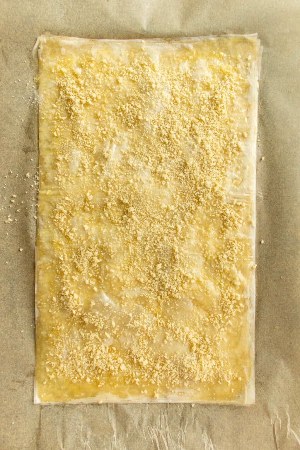 Peach Strudel with Fresh Peaches & Phyllo Dough - Humbly Homemade