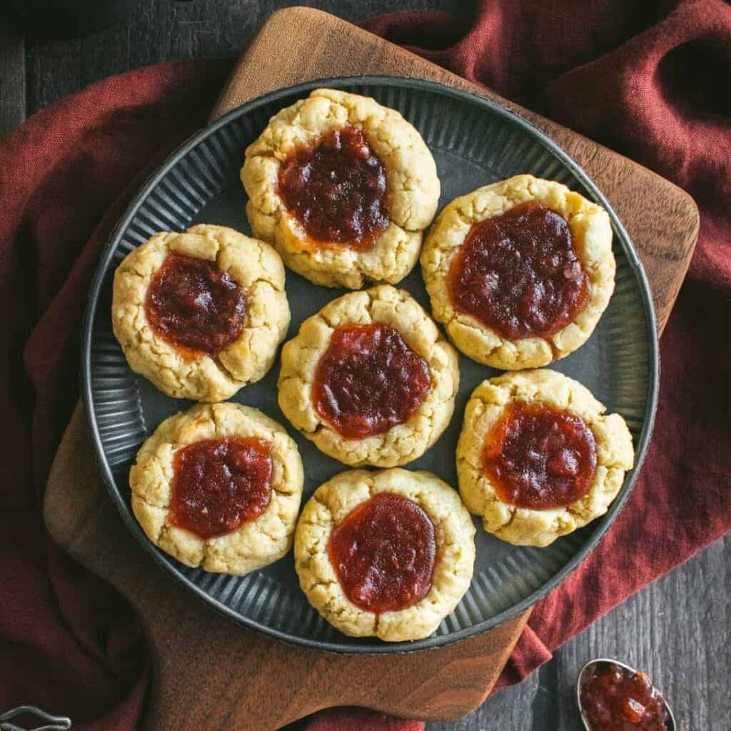 German Almond Horn Cookies with Almond Paste - Humbly Homemade