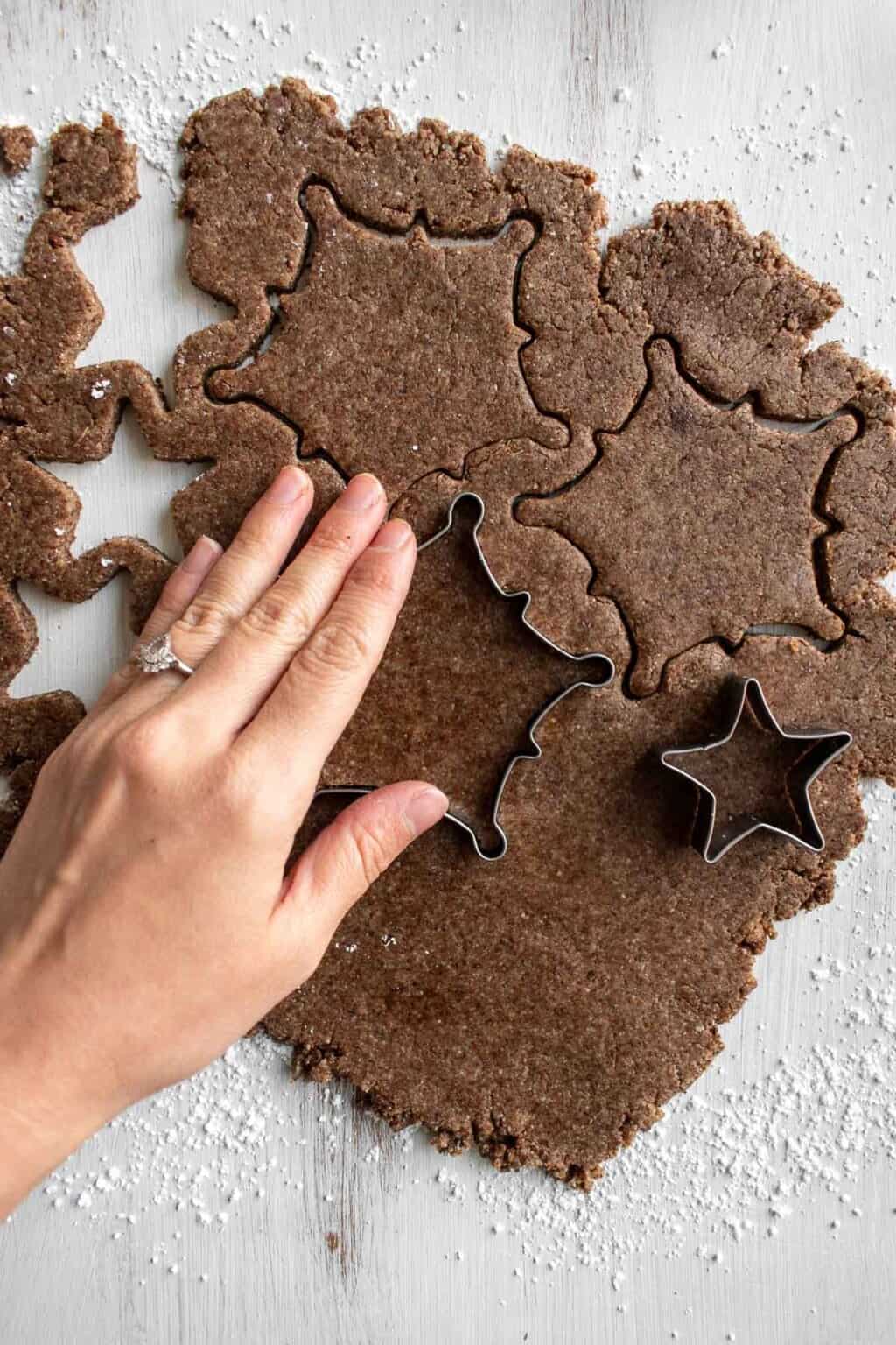 Easy Cinnamon Star Cookies | Zimtsterne - Humbly Homemade