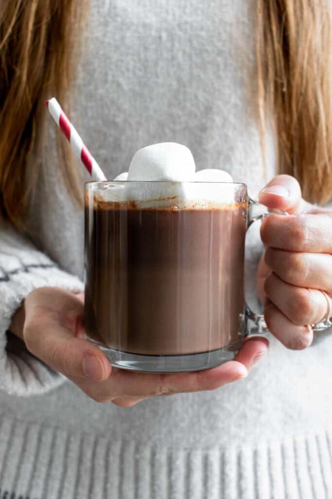 German Hot Chocolate | Heiße Schokolade - Humbly Homemade