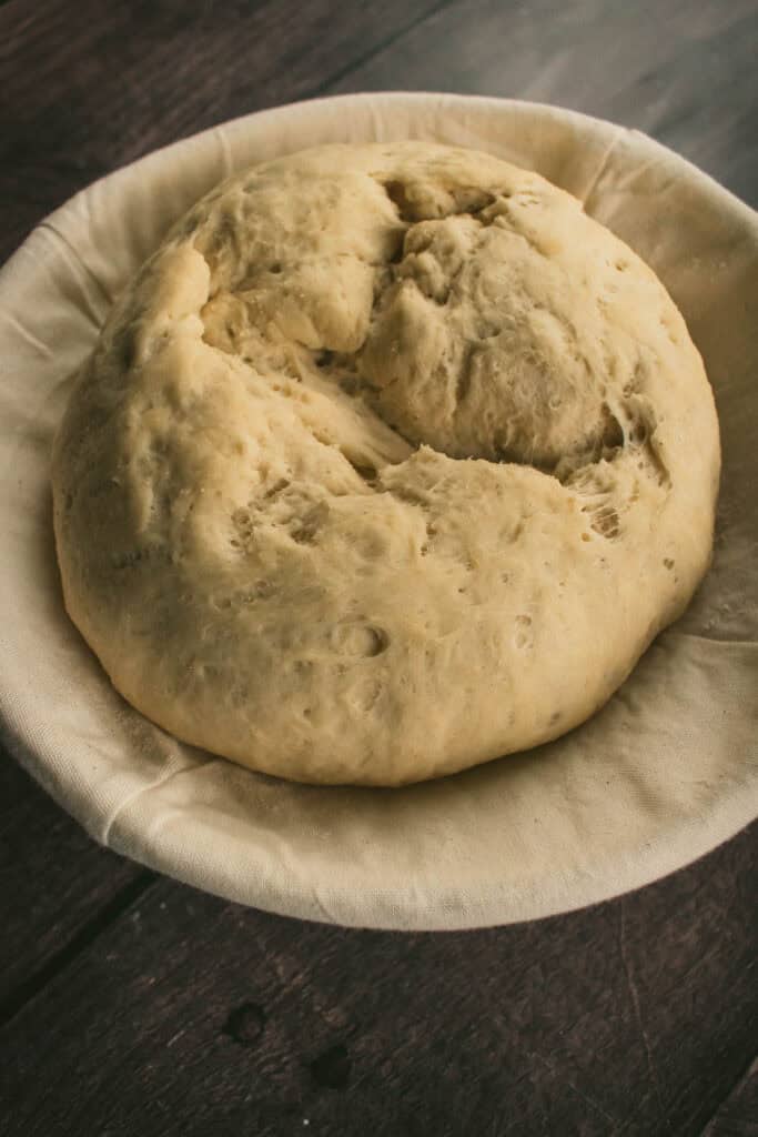 Rustic German Potato Bread in the Dutch Oven - Humbly Homemade