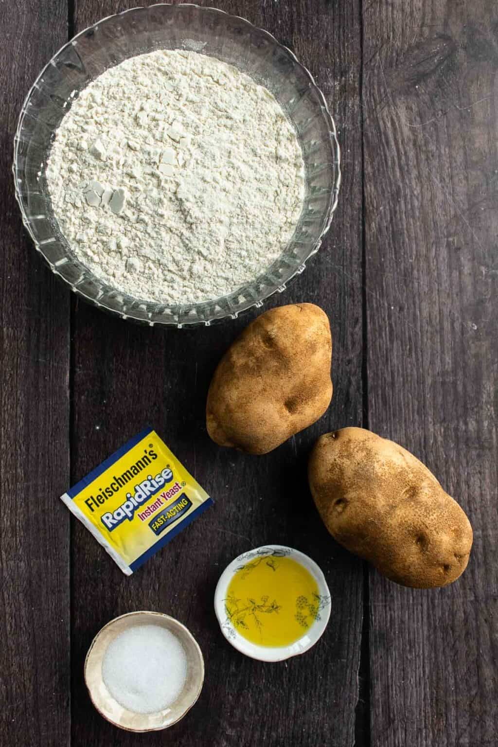Rustic German Potato Bread in the Dutch Oven - Humbly Homemade