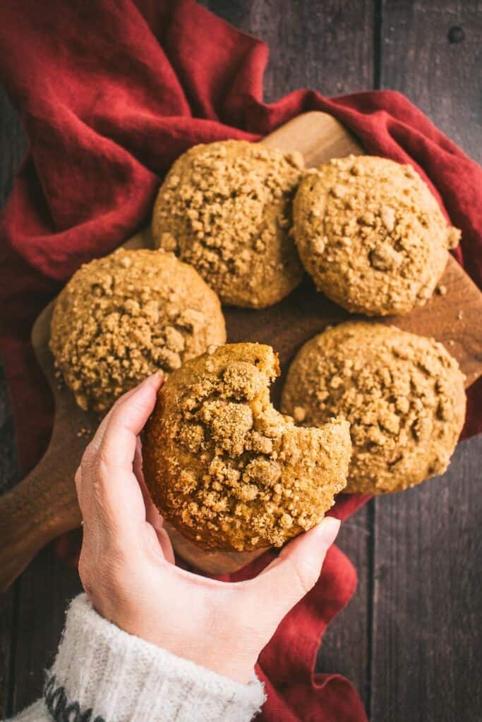 Applesauce Cookies with Cinnamon Streusel - Humbly Homemade
