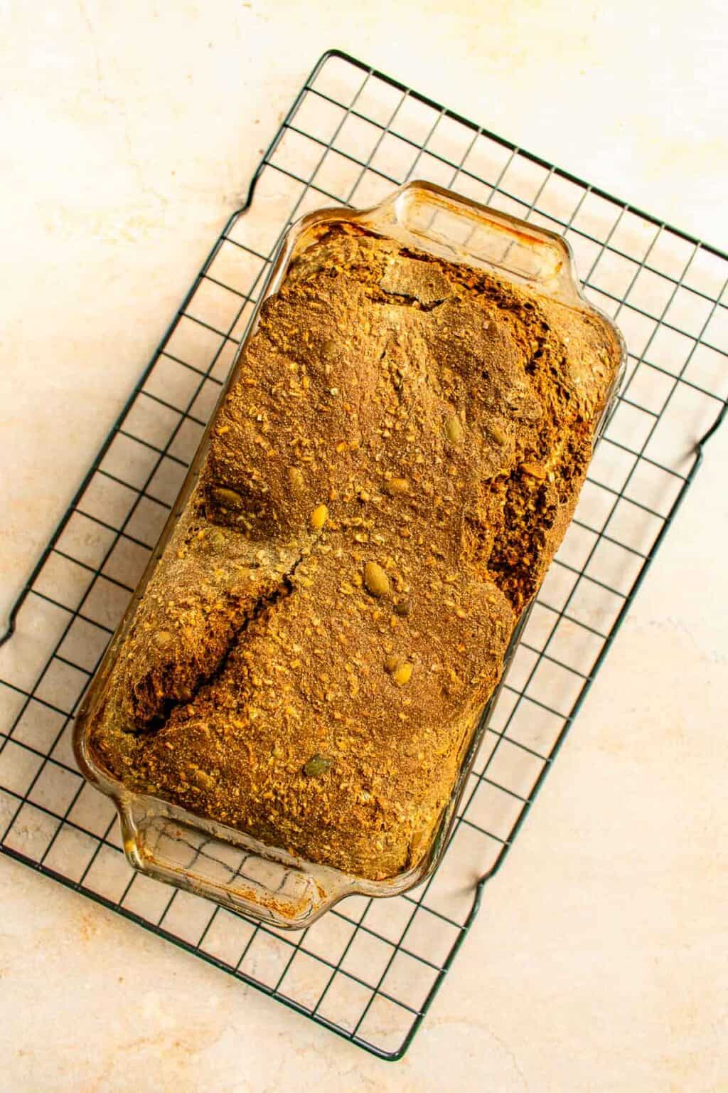 No-Knead Danish Rye Bread without Sourdough - Humbly Homemade
