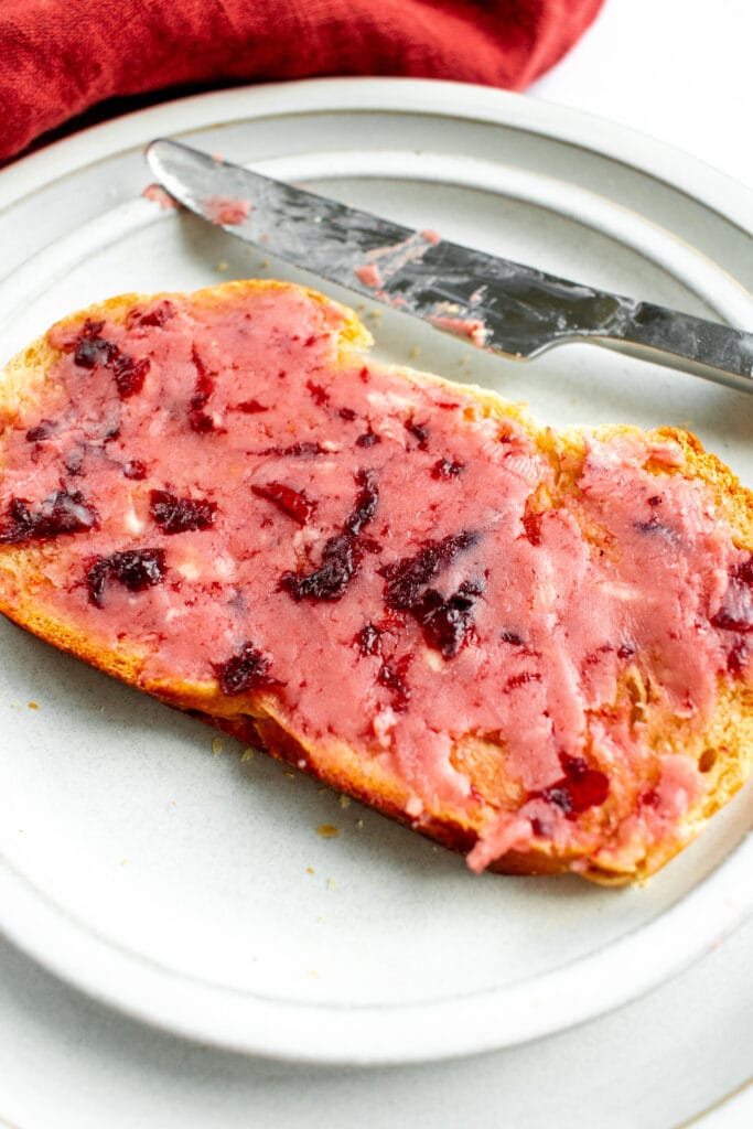 5-Minute Whipped Cherry Butter - Humbly Homemade