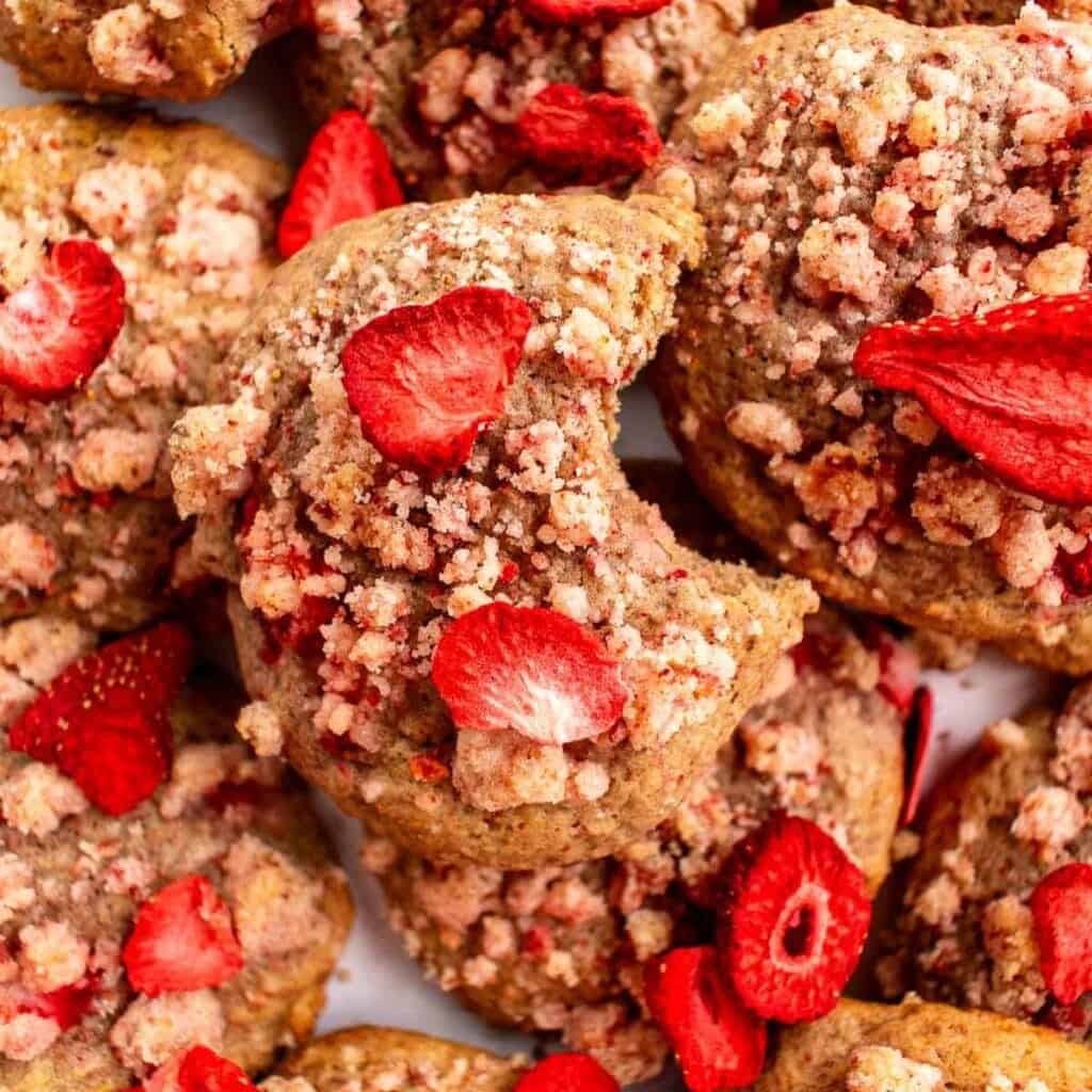Applesauce Cookies with Cinnamon Streusel - Humbly Homemade