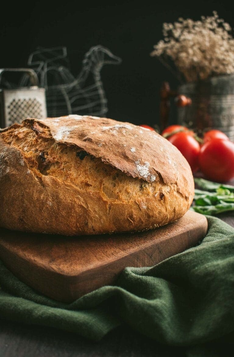 Sun Dried Tomato Basil Bread (Dutch Oven) - Humbly Homemade