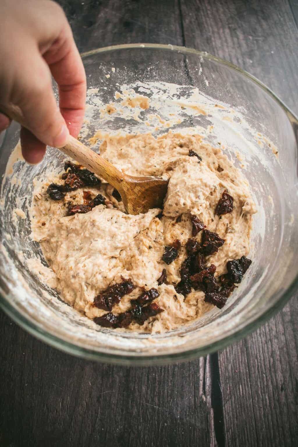 Sun Dried Tomato Basil Bread (Dutch Oven) - Humbly Homemade