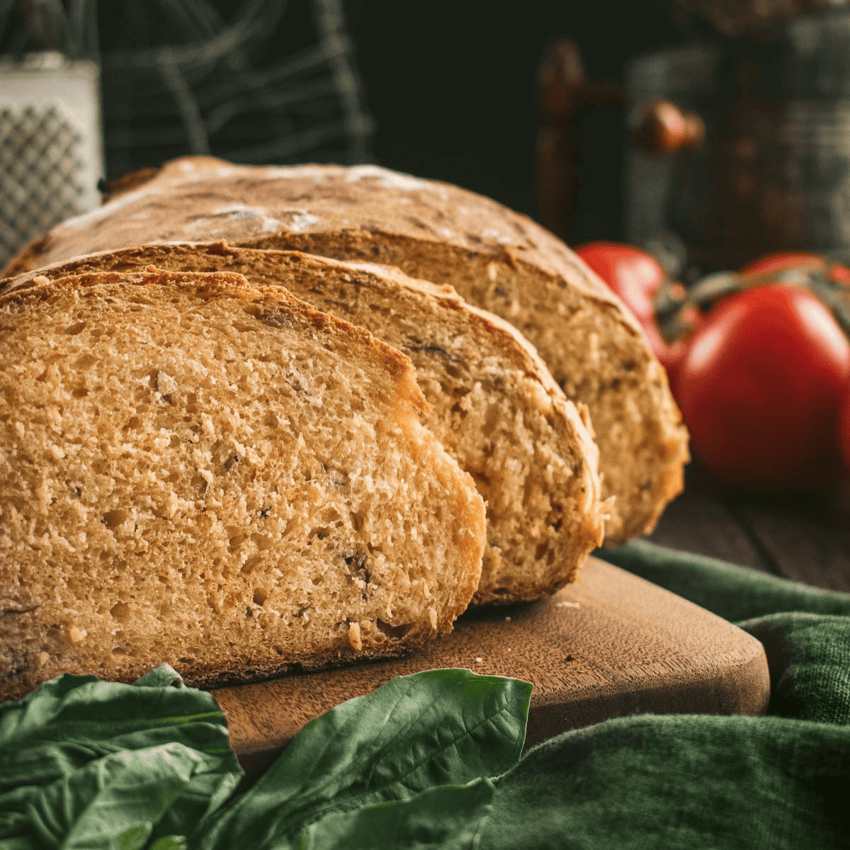 Sun Dried Tomato Basil Bread (Dutch Oven) - Humbly Homemade