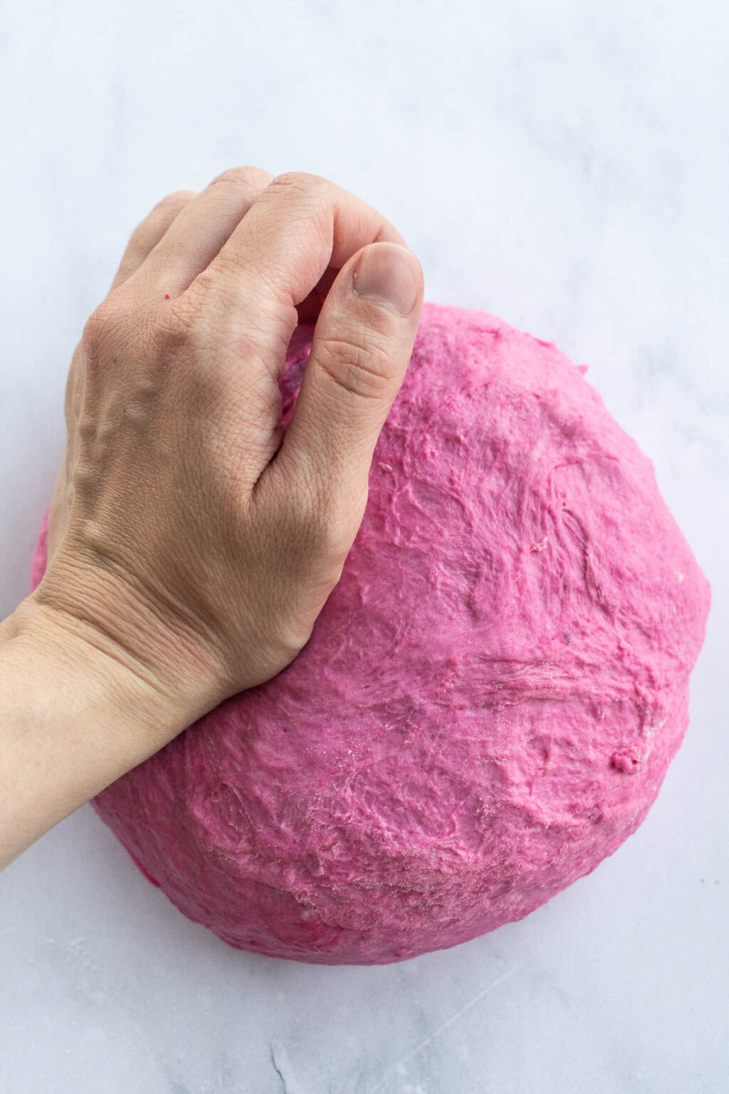 Pink Heart Shaped Bread (in the Dutch Oven) - Humbly Homemade